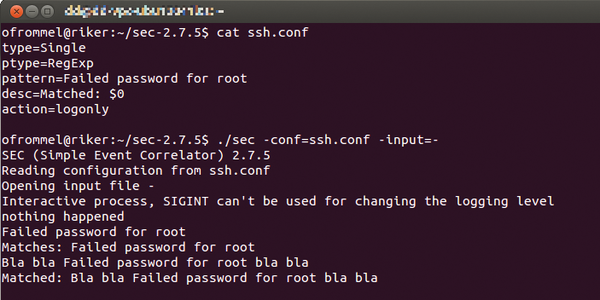 Log Analysis with SEC » ADMIN Magazine