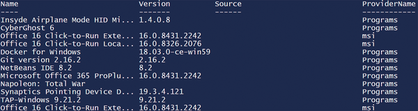PS Software Inventory » ADMIN Magazine