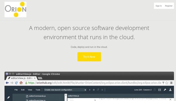 Eclipse Orion » ADMIN Magazine