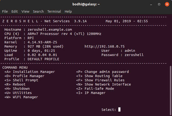 Zeroshell » ADMIN Magazine
