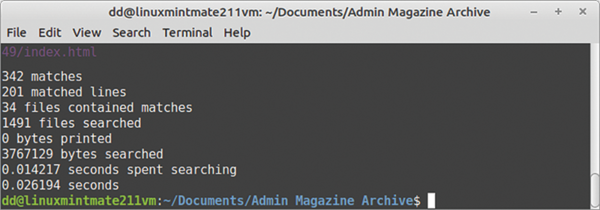 Ripgrep » ADMIN Magazine
