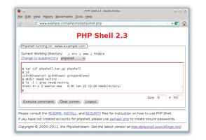 Shell in a Browser » ADMIN Magazine