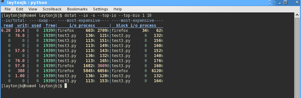 Stat-like command-line tools for admins » ADMIN Magazine